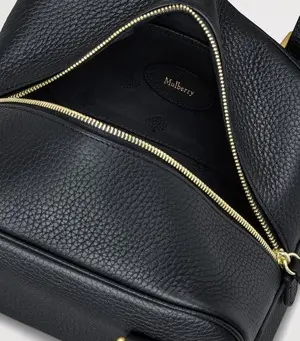 Mulberry Small Leather Boston Shoulder Bag - Black