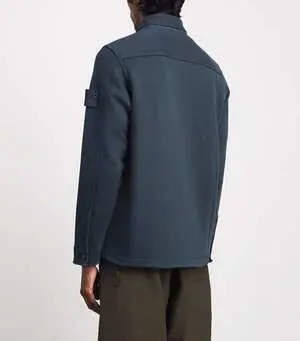 Stone Island Organic Cotton Ghost Overshirt - Blue