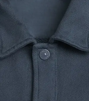 Stone Island Organic Cotton Ghost Overshirt - Blue