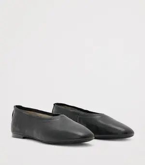 ALLSAINTS Leather Hailee Ballet Flats