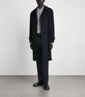 LARDINI Virgin Wool-blend Suit Trousers