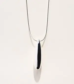 Lié Studio Sterling Drop Pendant Necklace - Silver