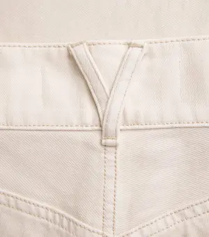 Veronica Beard High-rise Wide-leg Jeans