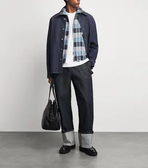 JW Anderson Checked Cotton Bomber Jacket