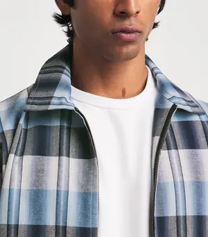 JW Anderson Checked Cotton Bomber Jacket