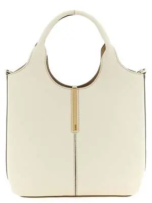 TOD'S TOD'S Mini Shopping Bag With Metal Plate Detail