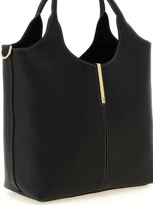 TOD'S Small Metal Plate Shopping Bag