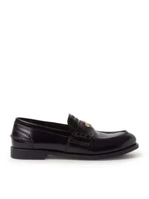Miu Miu Brushed Leather Loafers