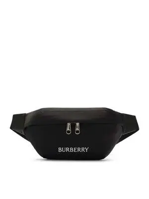 Burberry Sonny Nylon Bum Bag - Black
