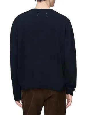MAISON MARGIELA Crewneck Sweater In Virgin Wool