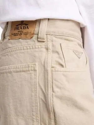 Prada Old Denim Five-pocket Trousers