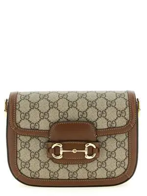 Gucci Horsebit 1955 Shoulder Bag - Cream