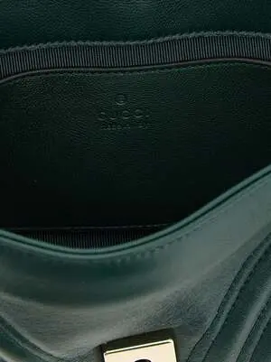 Gucci Gg Marmont Small Shoulder Bag - Green