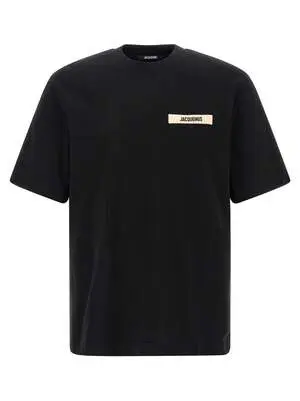 Jacquemus Gros Grain' T-shirt - Black