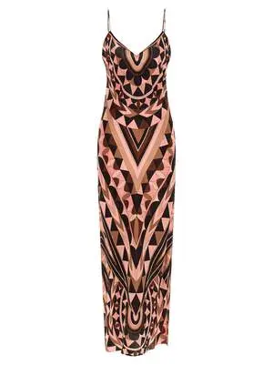 Emilio Pucci Manuba' Print Dress - Pink
