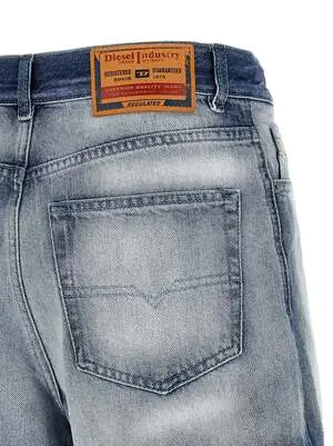 DIESEL® De-helios-fsi' High Waist Denim Shorts