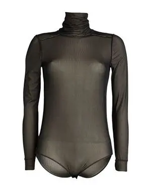 MAISON MARGIELA Bodysuit Size Viscose - Black