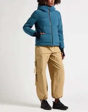 Herno Puffer Deep Teal Size Polyamide, Elastane, Polyurethane