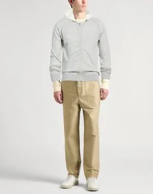 Eleventy Lightweight Wool, Silk, Linen, And Polyamide Zip-up Cardigan