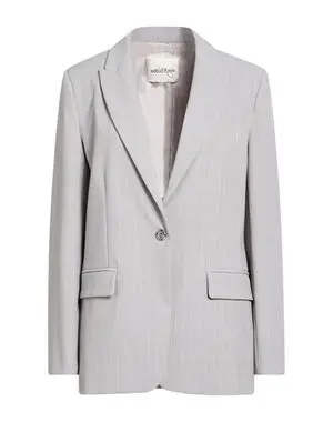 OTTOD'AME Single-breasted Striped Blazer
