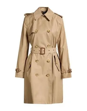 Ralph Lauren Overcoat & Trench Coat Size Cotton, Polyester - Sand
