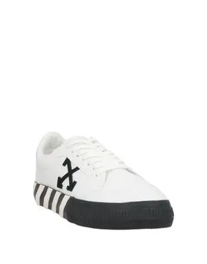 OFF-WHITE™ Off- Sneakers Size Textile Fibers, Leather