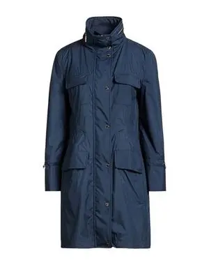 MOORER Overcoat & Trench Coat Size Polyester - Blue