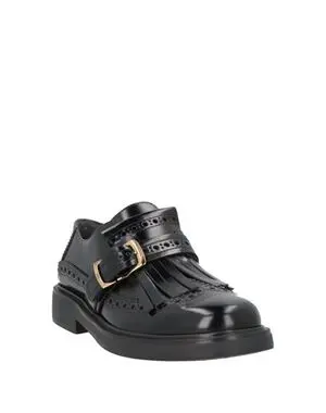 TOD'S Leather Loafers With Monk Strap And Fringes