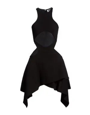 Attico Mini Dress With Cutout Detail