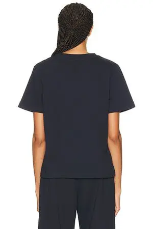 H-o-r-s-e The High V Tee - Navy