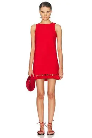 Cap D'antibes Manon Mini Dress - Rouge