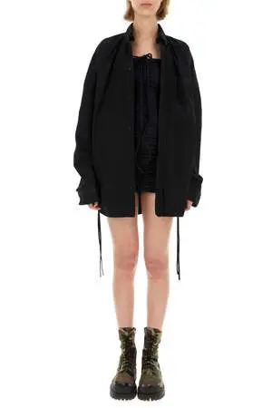 Balenciaga Stretch Nylon Mini Dress