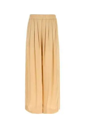 Isabel Marant Étoile Peach Satin Nolia Wide-leg Pant - Orange