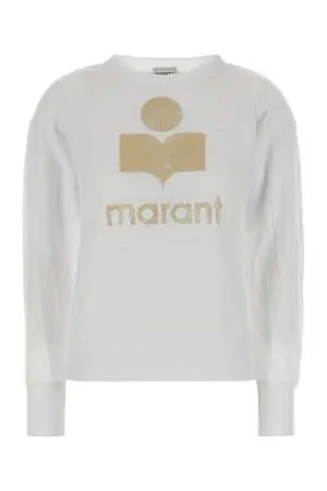 Isabel Marant Étoile Linen Klowia T-shirt - White