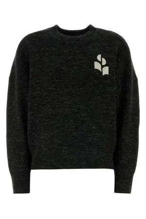 Isabel Marant Étoile Melange Viscose Blend Atlee Sweater - Black