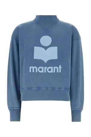 Isabel Marant Étoile Air Force Cotton Blend Moby Sweatshirt - Blue