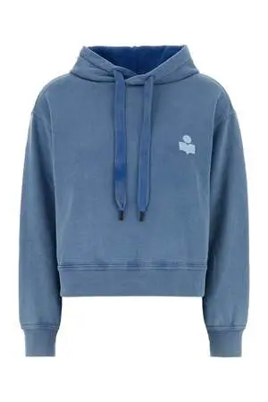 Isabel Marant Étoile Air Force Cotton Blend Salmy Sweatshirt - Blue