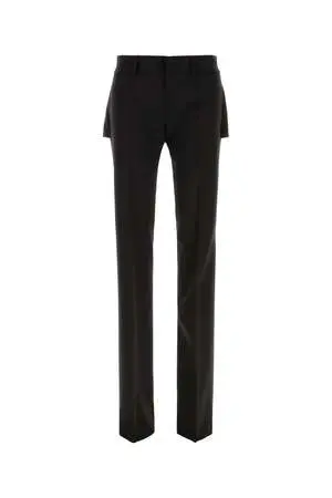 Dsquared2 Stretch Wool Peek-a-boo Blend Pant