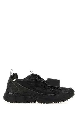 Off-White Denim Sneakers - Black