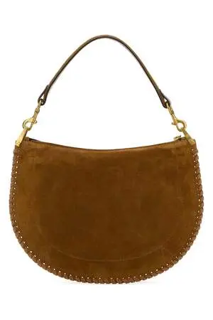 Isabel Marant Étoile Camel Suede Oskan Shoulder Bag