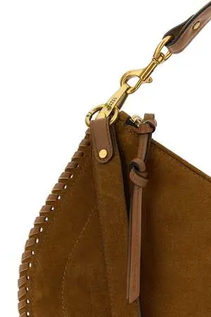 Isabel Marant Étoile Camel Suede Oskan Shoulder Bag