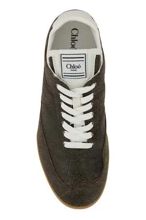 Chloé Leather È Kick Sneakers