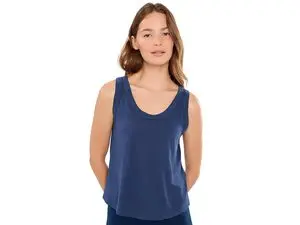 Eberjey Aloe Cotton Tank Jumpsuit & Rompers One Piece - Navy