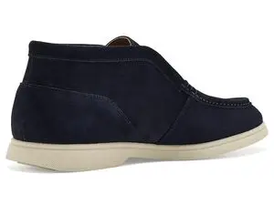 BOSS Sienne Wallaby Ankle Boots With Moc Toe - Blue