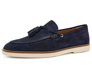 BOSS Hedley Suede Loafers Flat Shoes Dark - Blue