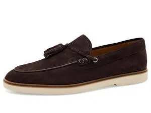 BOSS Hedley Suede Loafers Flat Shoes Dark - Brown