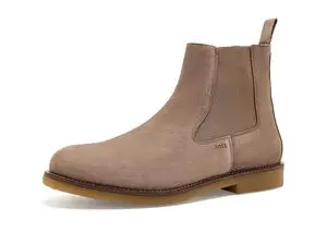 BOSS Kope Suede Chelsea Boots Boots Open - Beige