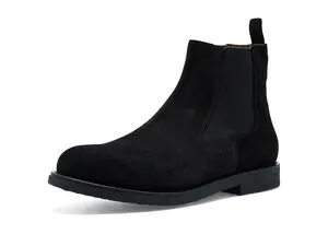 BOSS Kope Suede Chelsea Boots Boots Open - Black