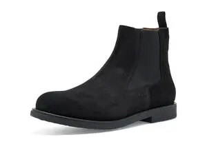 BOSS Kope Suede Chelsea Boots - Black