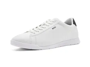BOSS Nitan Low Profile Lace-up Sneakers - Gray